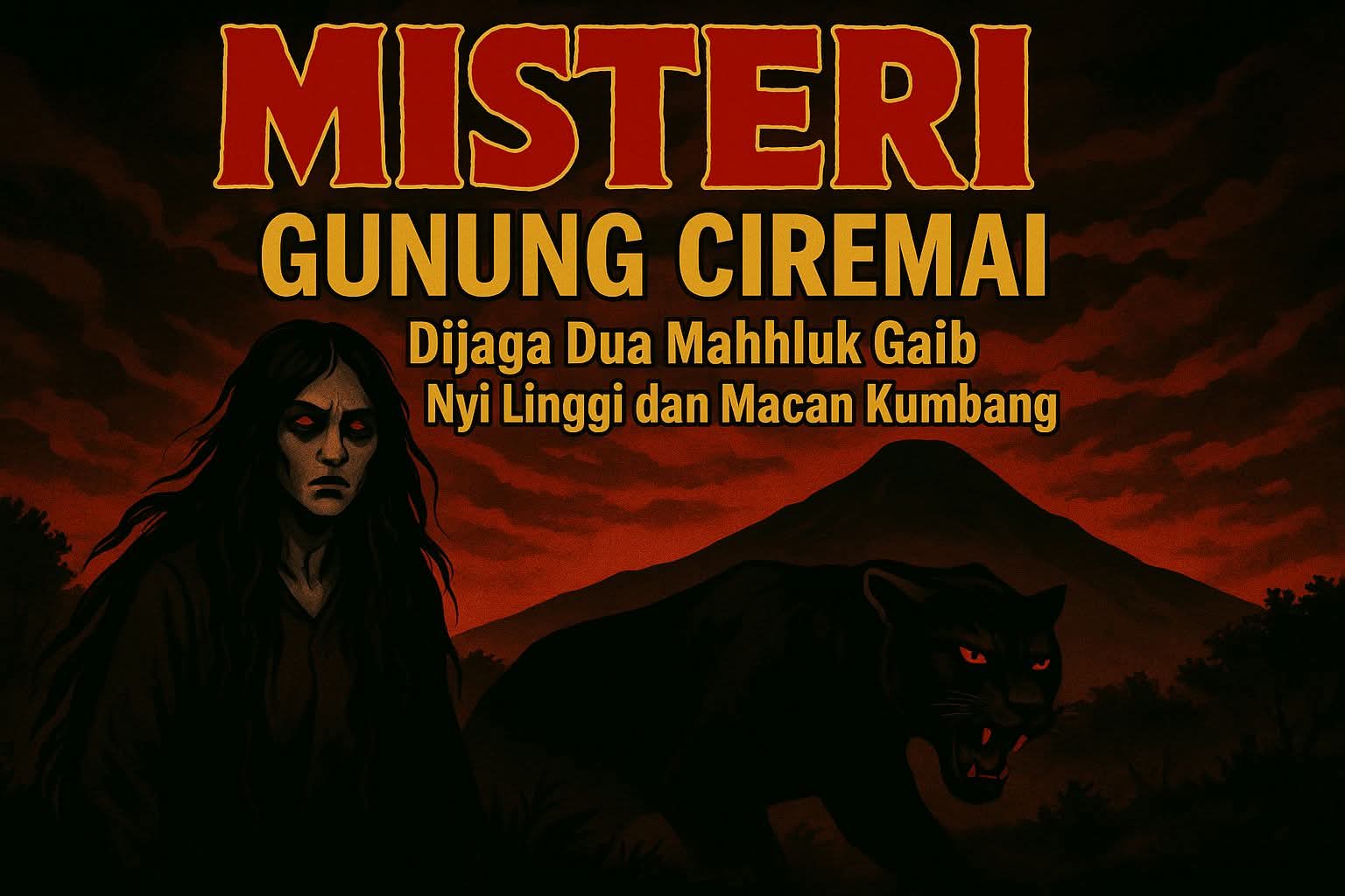 GUNUNG CIREMAI: Dijaga Dua Mahluk Astral - Kyai Pamungkas