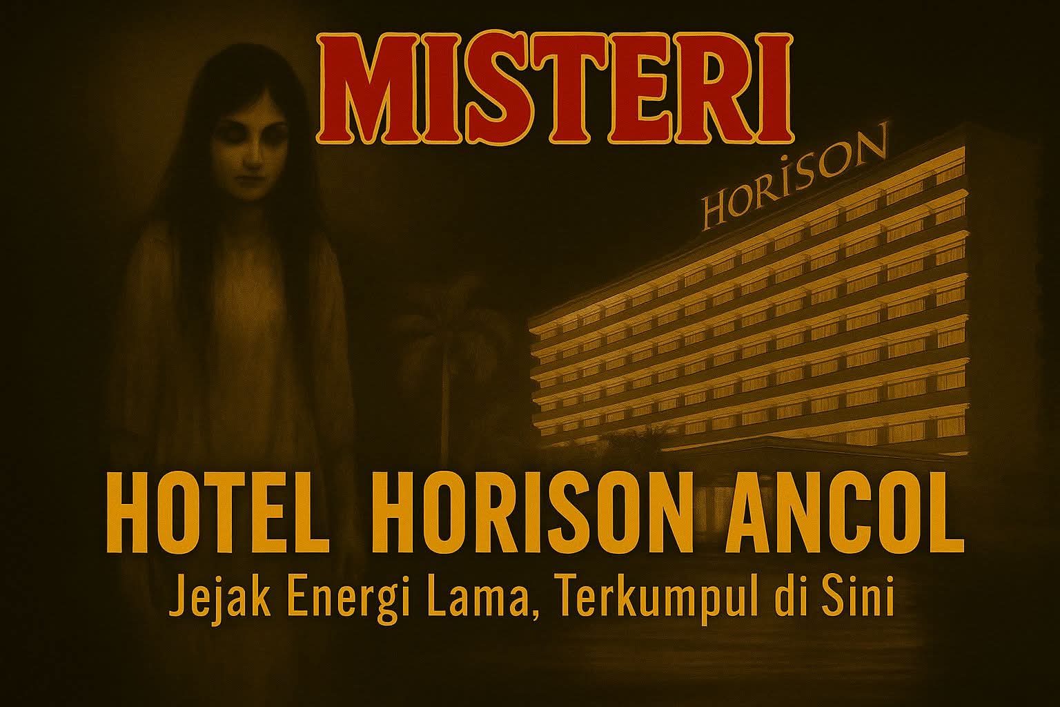 HOTEL HORIS0N ANCOL: Jejak Energi Lama Terkumpul di Sini - Kyai Pamungkas