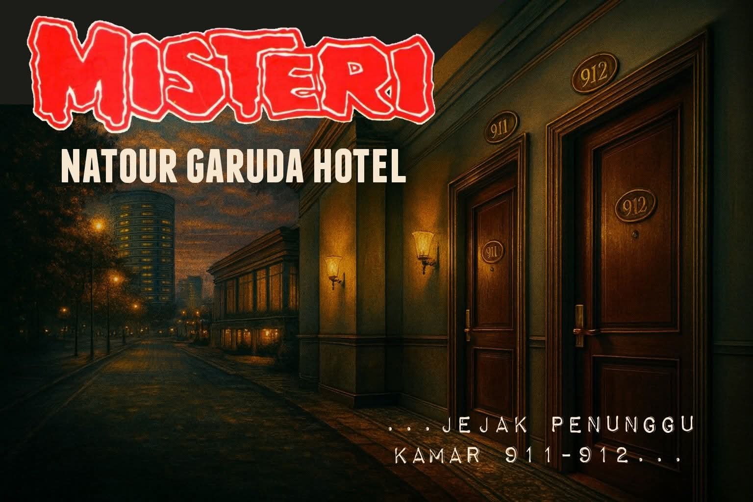 HOTEL NATOUR GARUDA, YOGYAKARTA: Jejak Penunggu Kamar 911 dan 912 ...
